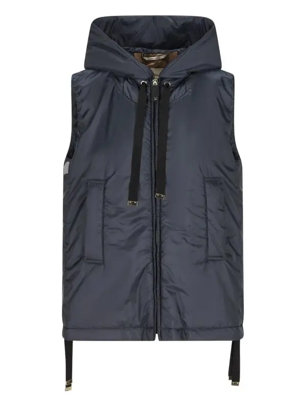 Max Mara Down Vest - Blue