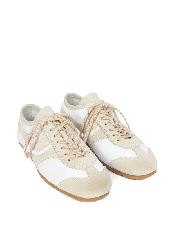 DRIES VAN NOTEN CAPSULE Lace-up Leather Sneakers
