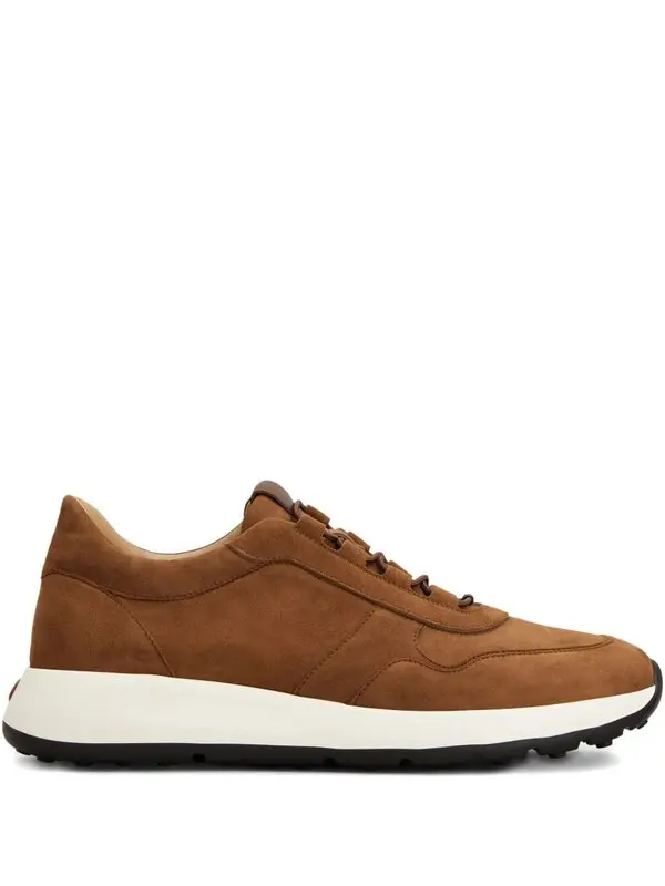 TOD'S Red Dot Suede Lace-up Sneakers
