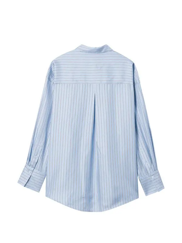 TOTEME Striped Silk Shirt