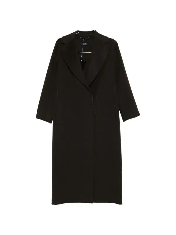 Max Mara Wool Long Coat - Green