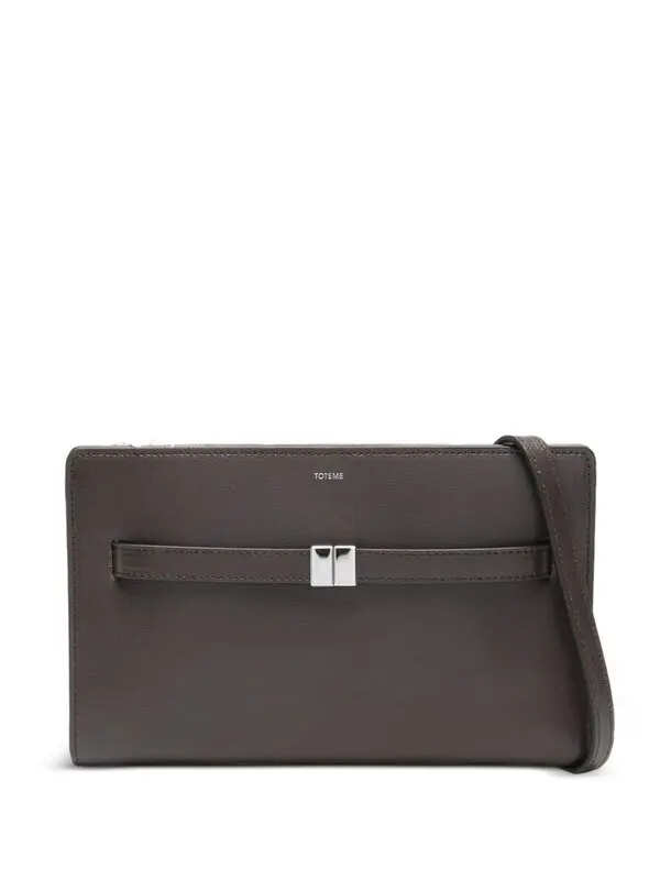 TOTEME Leather Mini Crossbody Bag - Brown