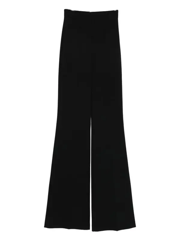 Sportmax High-waisted Flared Trousers