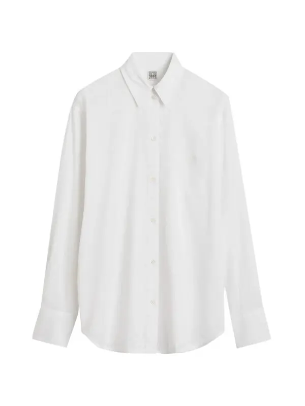 TOTEME Linen And Cotton Blend Shirt