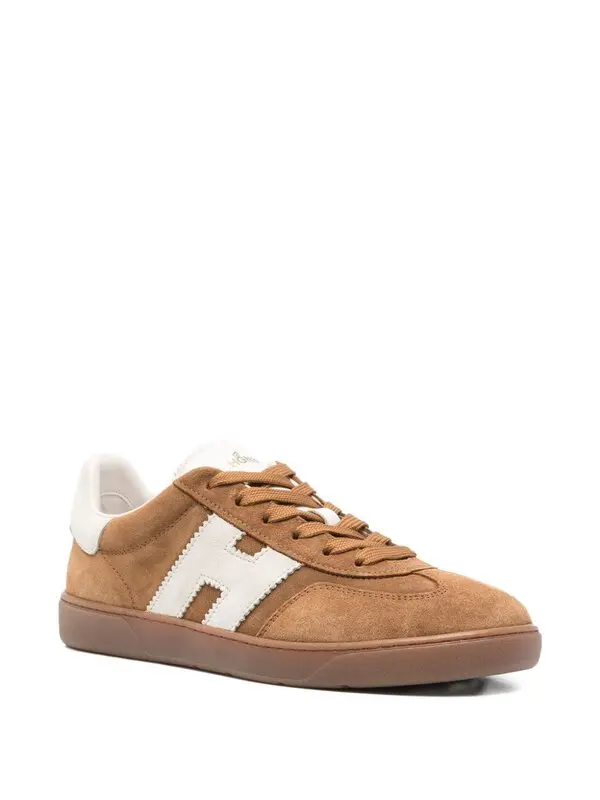 Hogan Cool Leather Sneakers - Brown