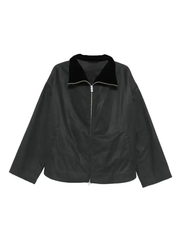 TOTEME Country Jacket With Velvet Collar - Black