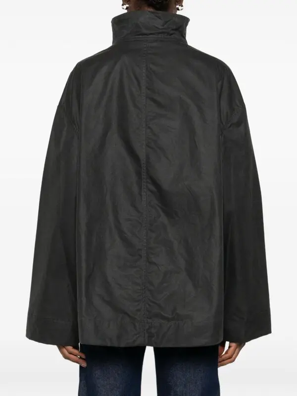 TOTEME Country Jacket With Velvet Collar - Black
