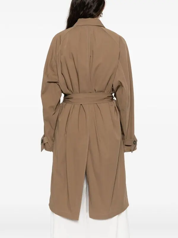 TOTEME Cotton Trench Coat - Beige