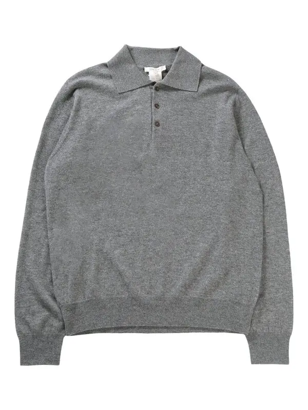 THE ROW Judi Cashmere Polo Shirt