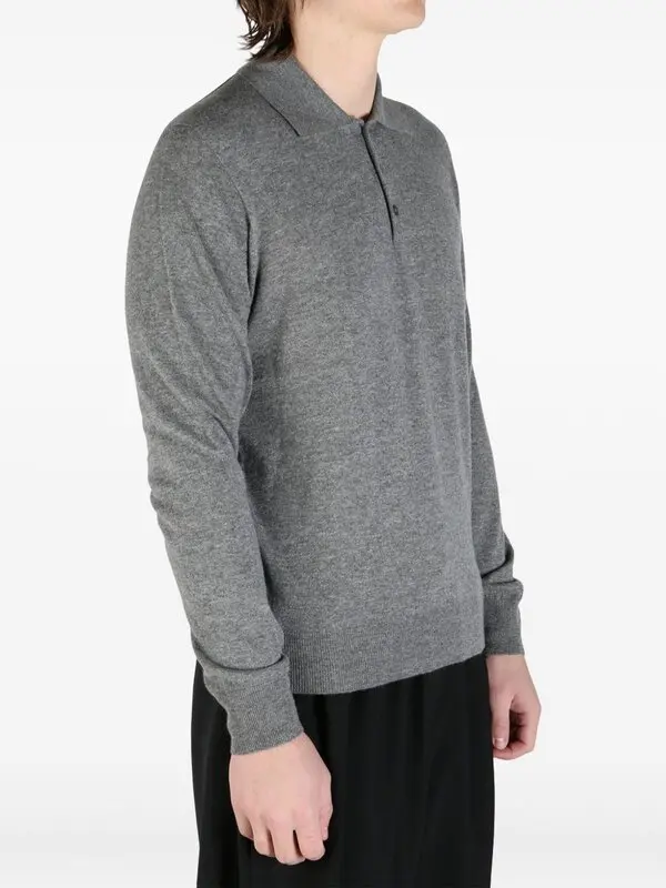 THE ROW Judi Cashmere Polo Shirt
