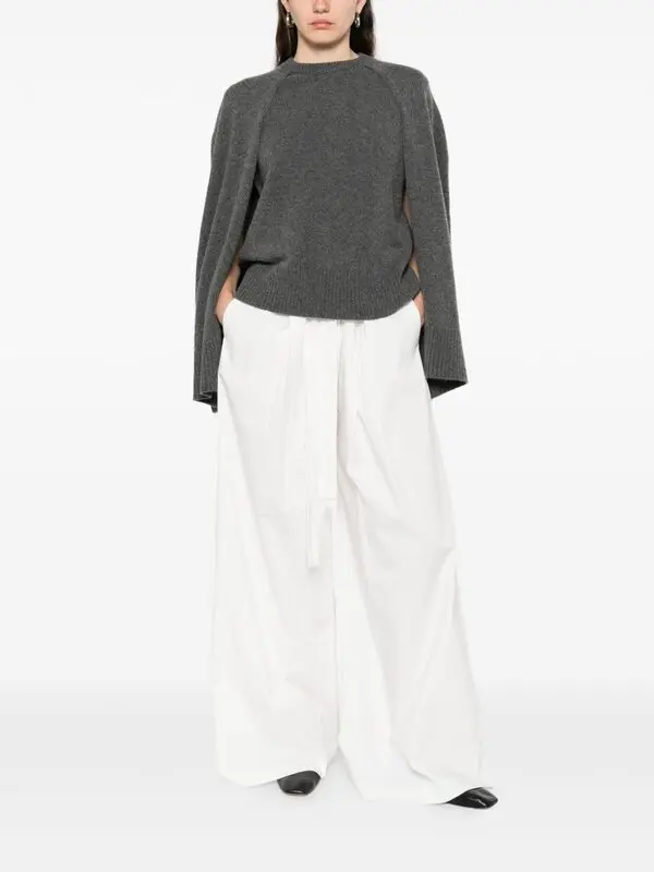 TOTEME Cashmere Crewneck Jumper - Grey