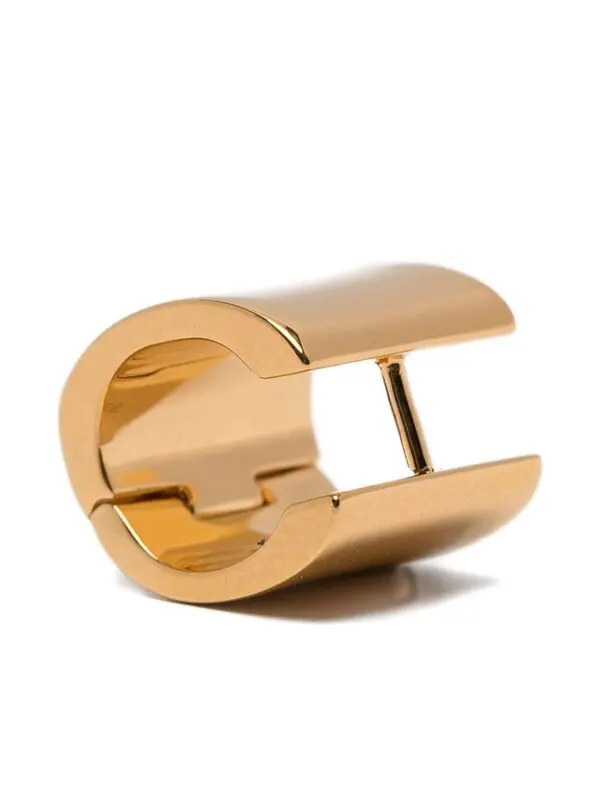 TOTEME Petite Signature Clip-on Earrings - Gold