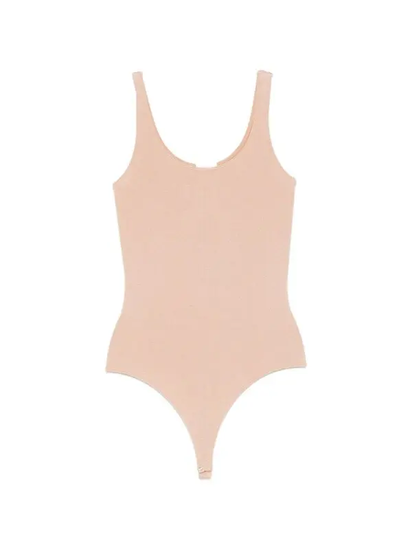 Wolford Jamaika Bodysuit Sleeveless Square Neck Thong
