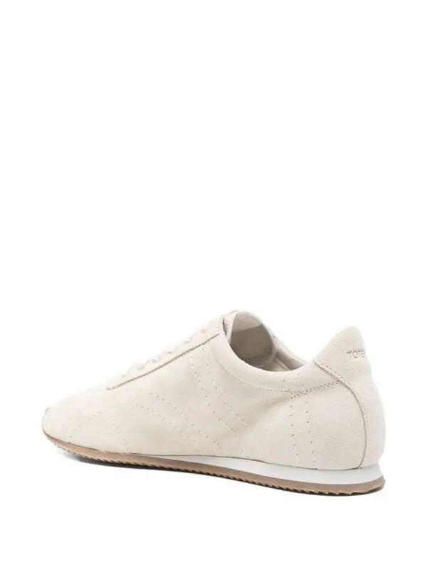TOTEME Suede Lace-up Sneakers
