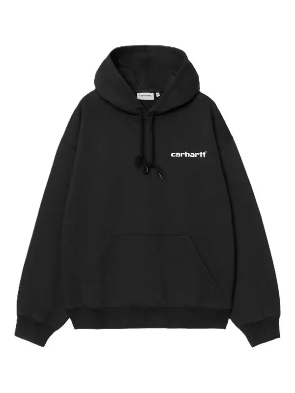 Carhartt Work In Progress Logo Cotton Hoodie