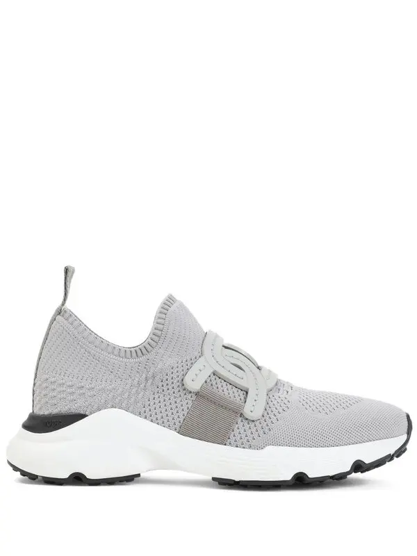 TOD'S Kate Knitted Sneakers - Grey