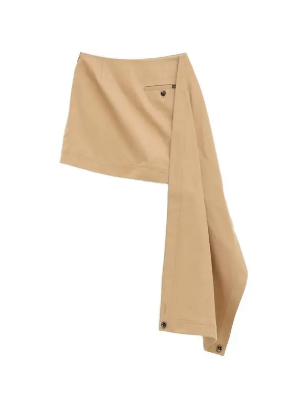 Loewe Draped Short Skirt