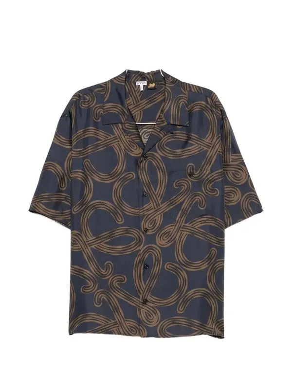 Loewe Printed Silk Shirt