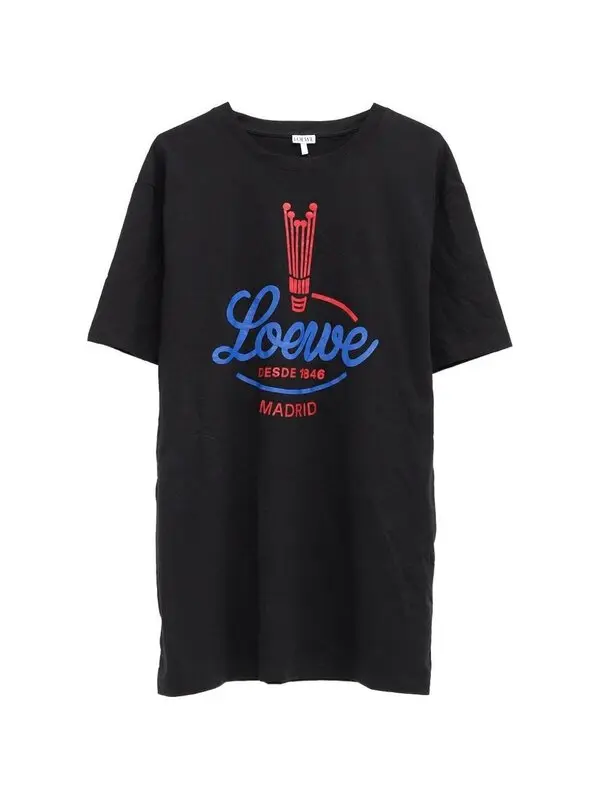 Loewe Graphic Print Cotton T-shirt