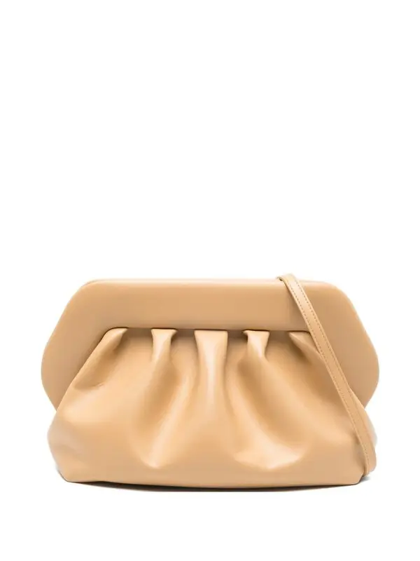 THEMOIRE Bios Vegan Leather Clutch - Beige