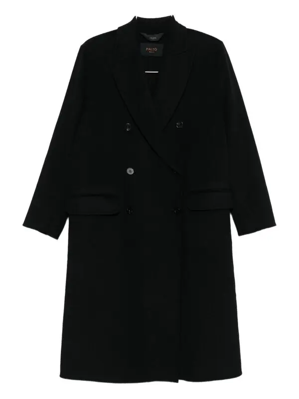 PALTO' Arianna Wool Coat - Black