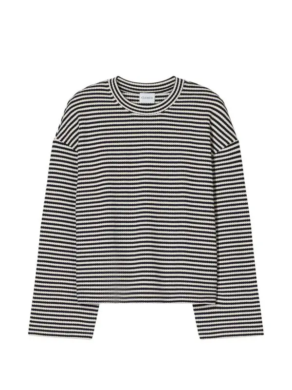 Closed Striped Long Sleeve T-shirt