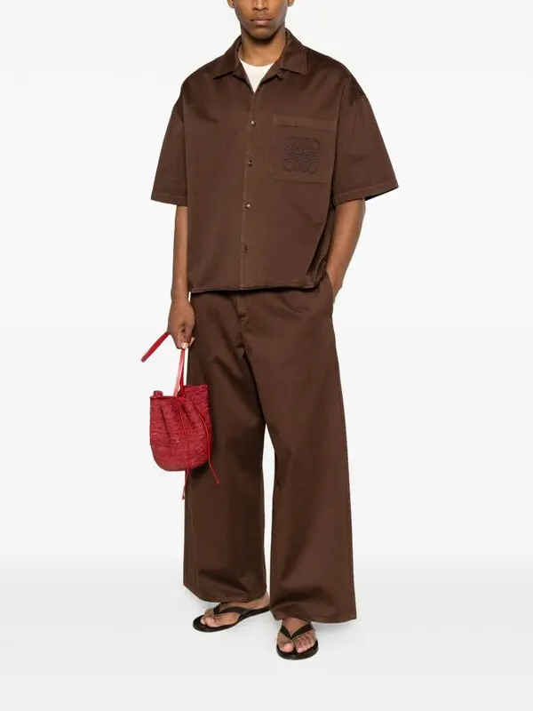 Loewe Cotton Drawstring Trousers