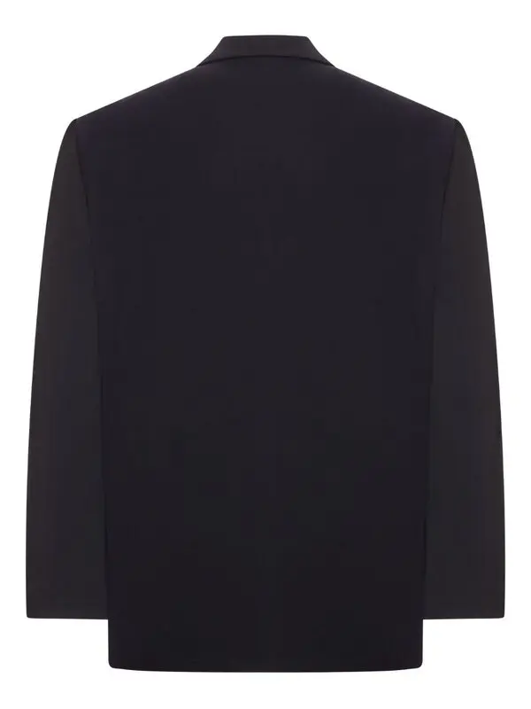 Balenciaga Tailored Wool Jacket With Notched Lapel