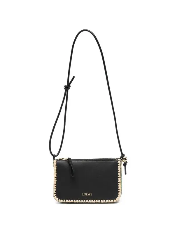 Loewe Rio Leather Mini Bag - Black