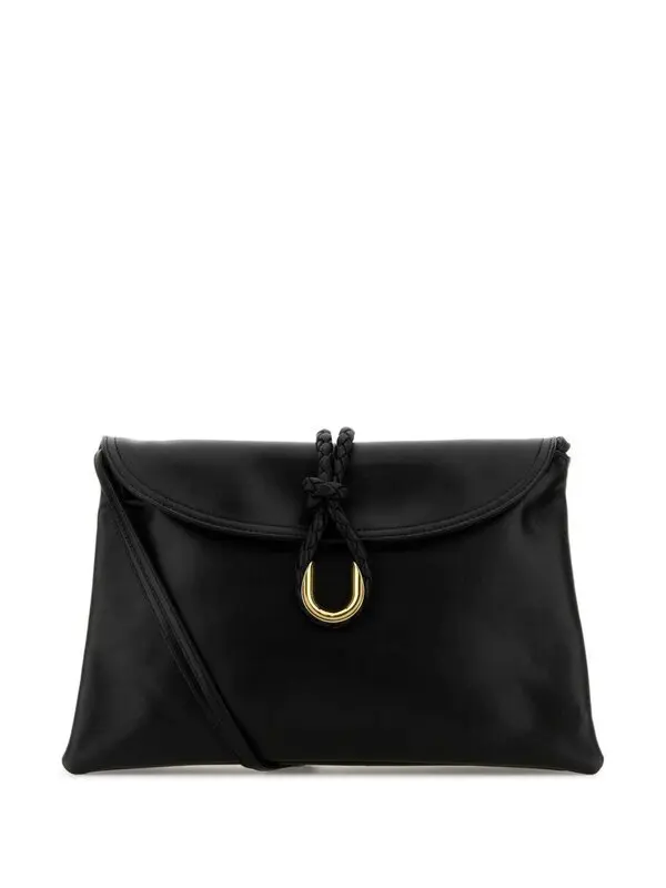 Bottega Veneta Leather Crossbody Bag - Black