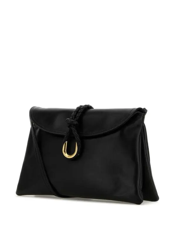 Bottega Veneta Leather Crossbody Bag - Black