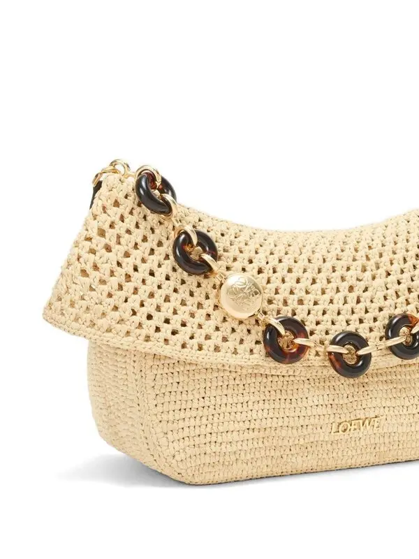 Loewe Ola Crochet Medium Shoulder Bag