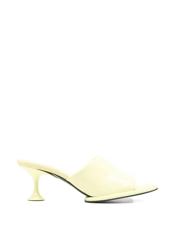 SERGIO ROSSI Leather Mules