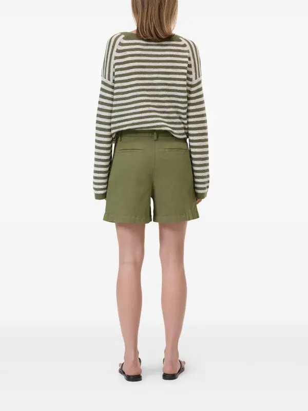 Closed Cotton And Linen Shorts