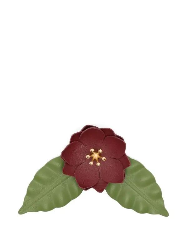 Loewe Flower Pistil Pin - Red