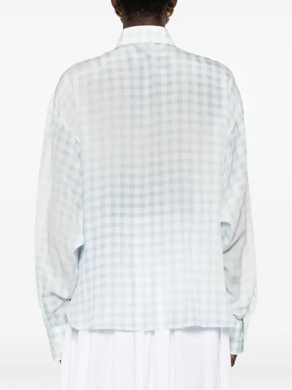 Ermanno Scervino Silk Shirt With Classic Collar