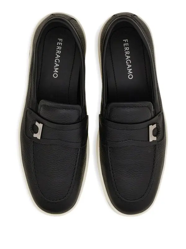 FERRAGAMO Leather Loafers