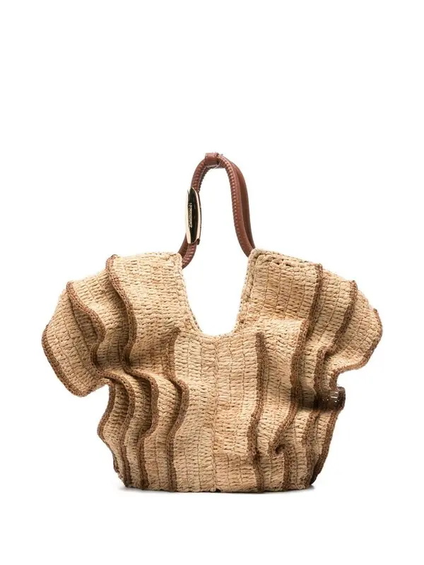 Zimmermann Small Raffia Tote