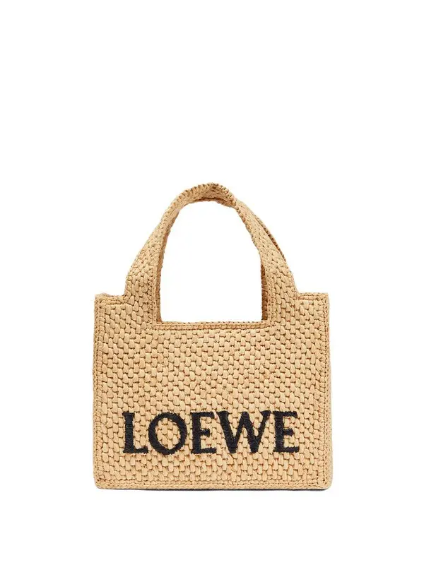 Loewe Raffia Tote - Beige