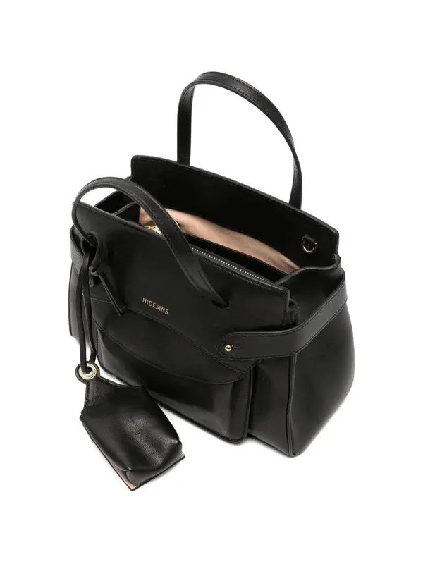 HIDESINS Lullaby Small Leather Tote - Black