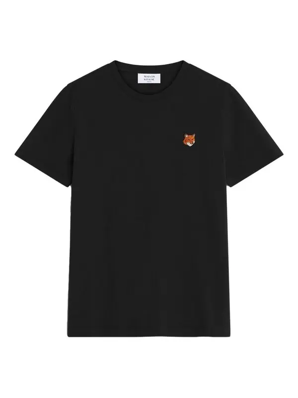 Maison Kitsuné Fox Head Cotton T-shirt - Black