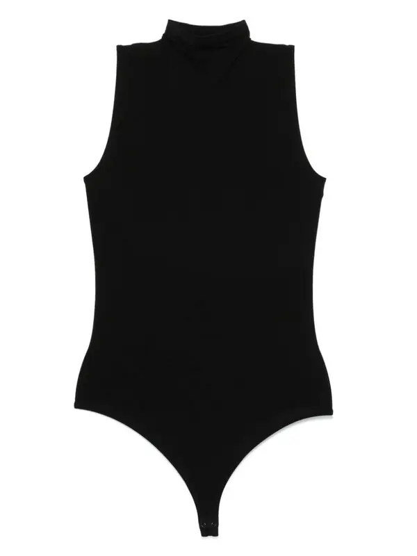 Wolford Sleeveless High Neck Bodysuit - Black