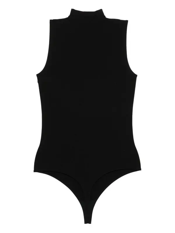 Wolford Sleeveless High Neck Bodysuit - Black
