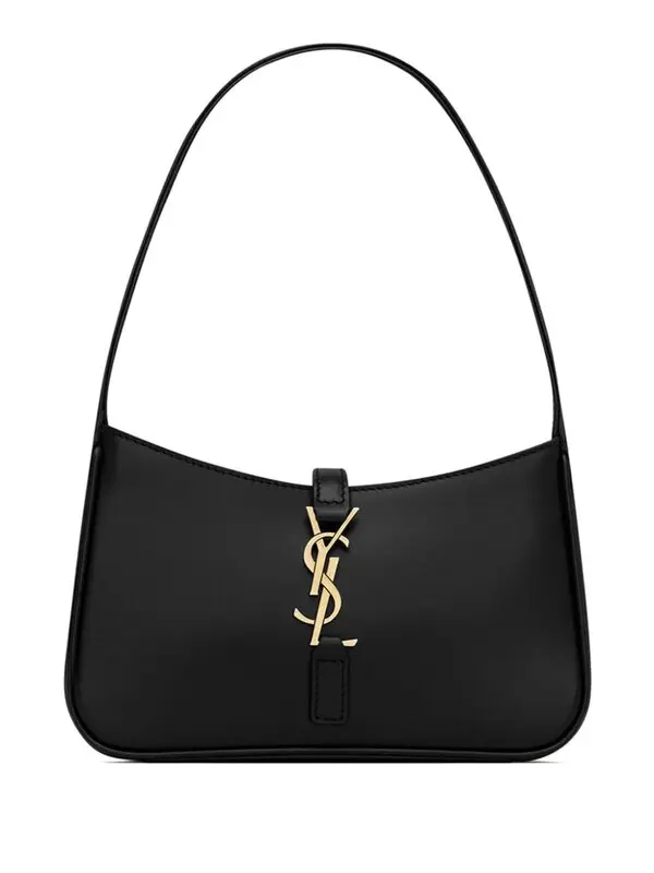 Saint Laurent Le 5 À 7 Mini Leather Shoulder Bag - Black