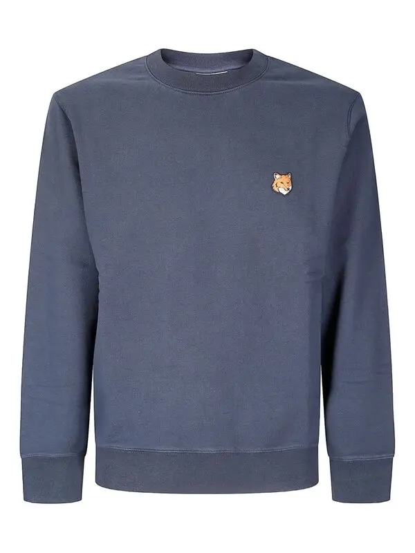 Maison Kitsuné Fox Head Cotton Sweatshirt