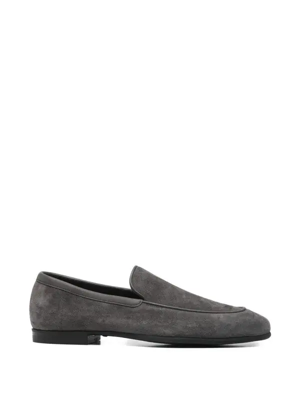 John Lobb Tyne Suede Loafers