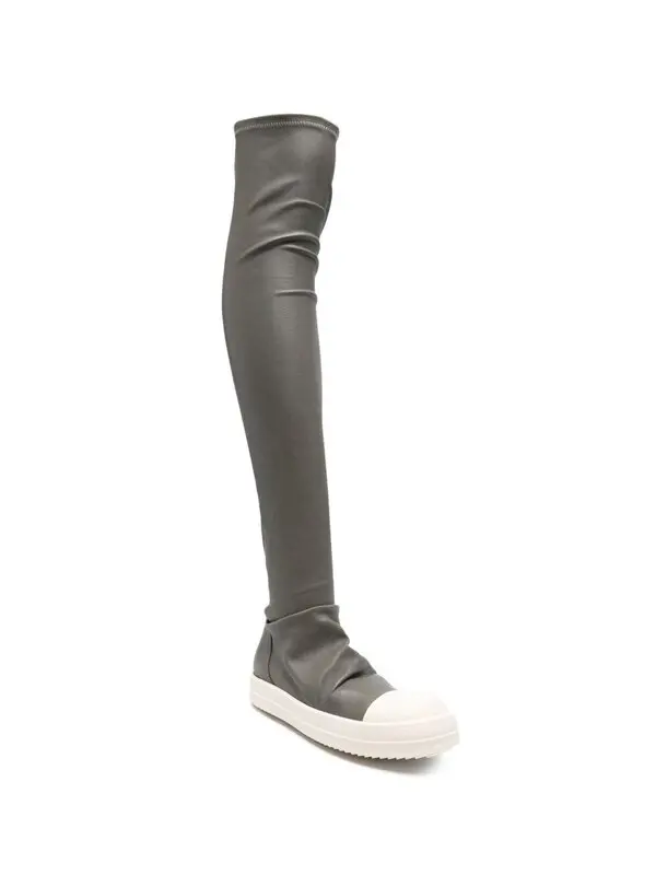 Rick Owens Leather Over-the-knee Boots