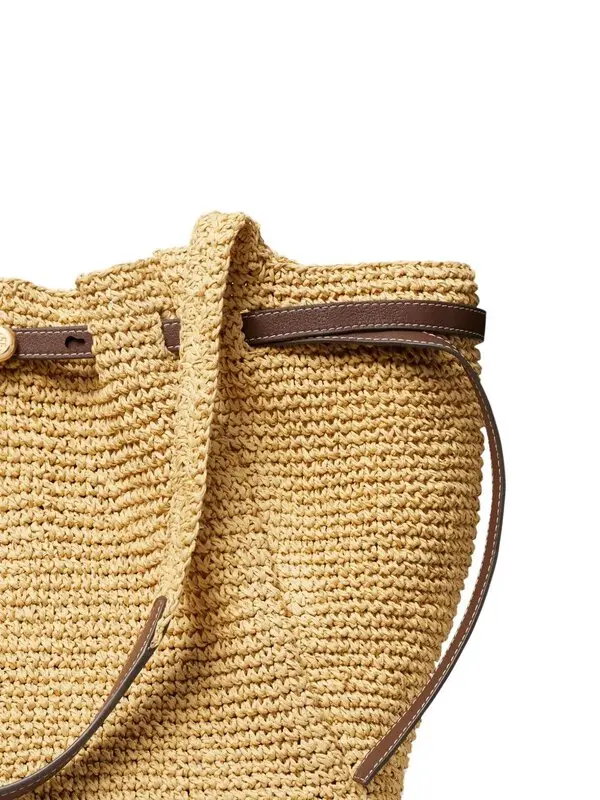 Tory Burch Romy Straw Tote Bag