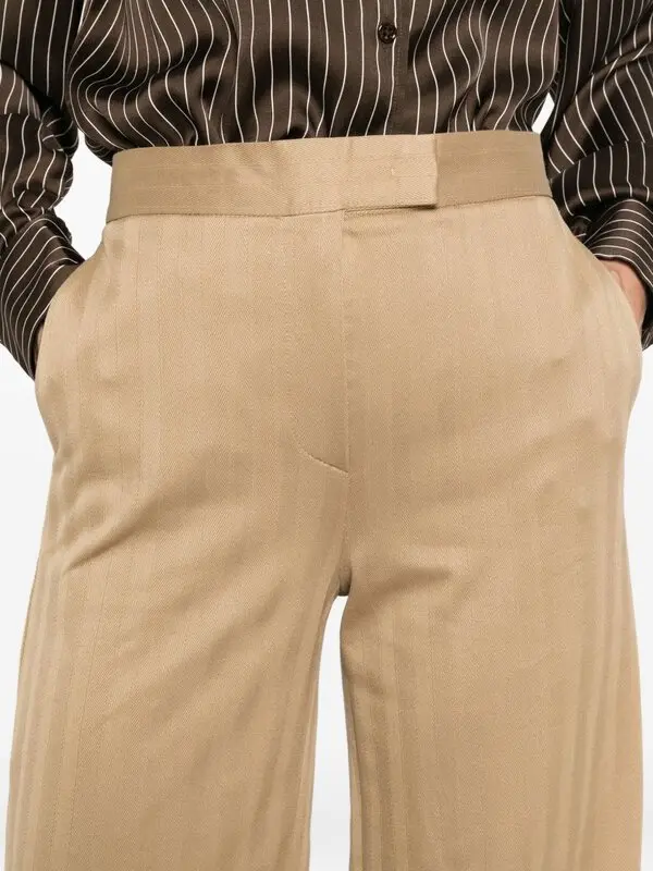 Max Mara Wide Leg Trousers - Beige