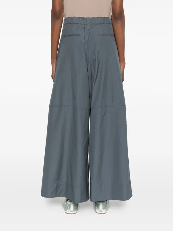 Max Mara Cotton Wide-leg Trousers